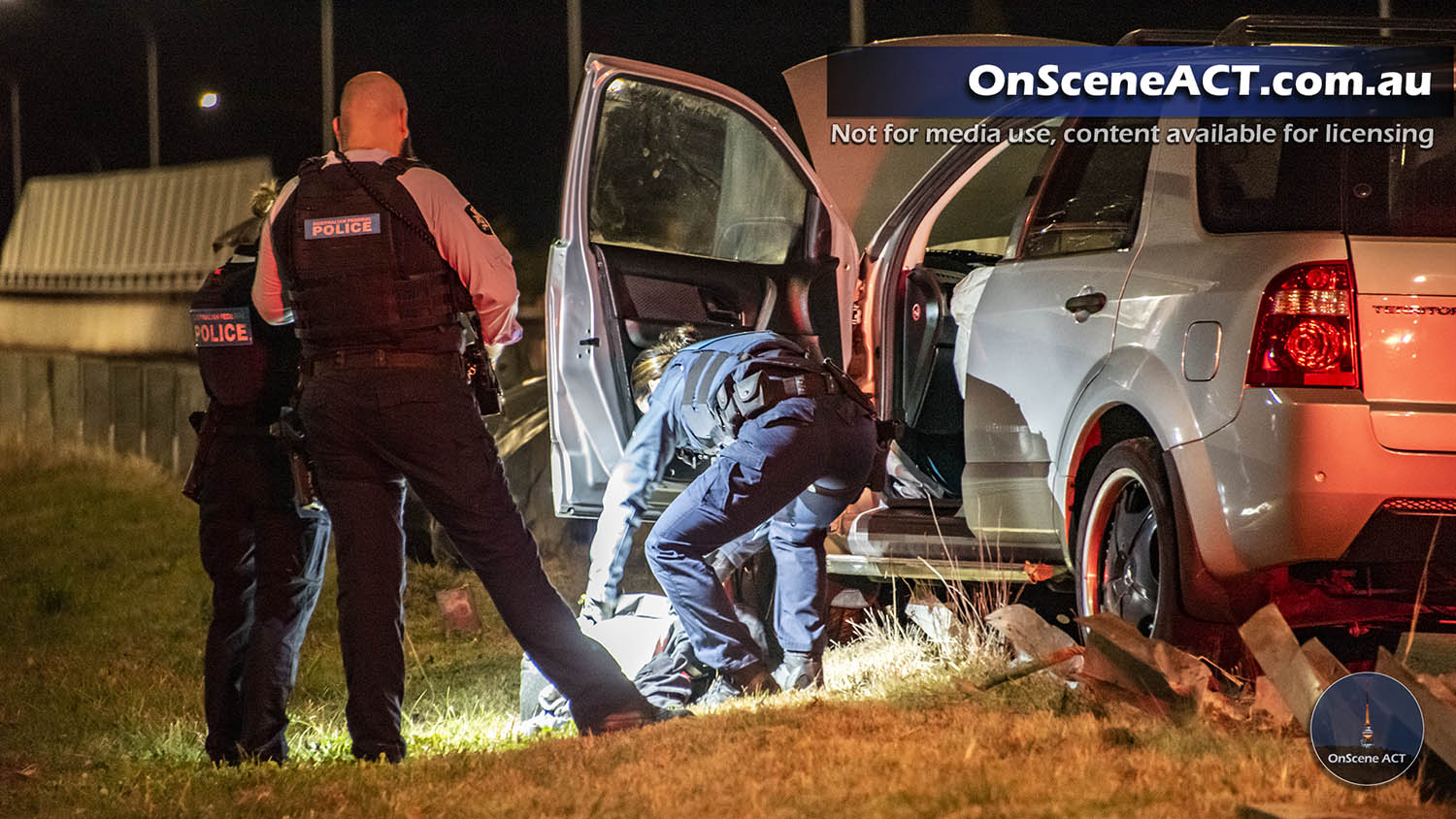 Driver Flees The Scene Of Crash On Gungahlin Drive Overnight